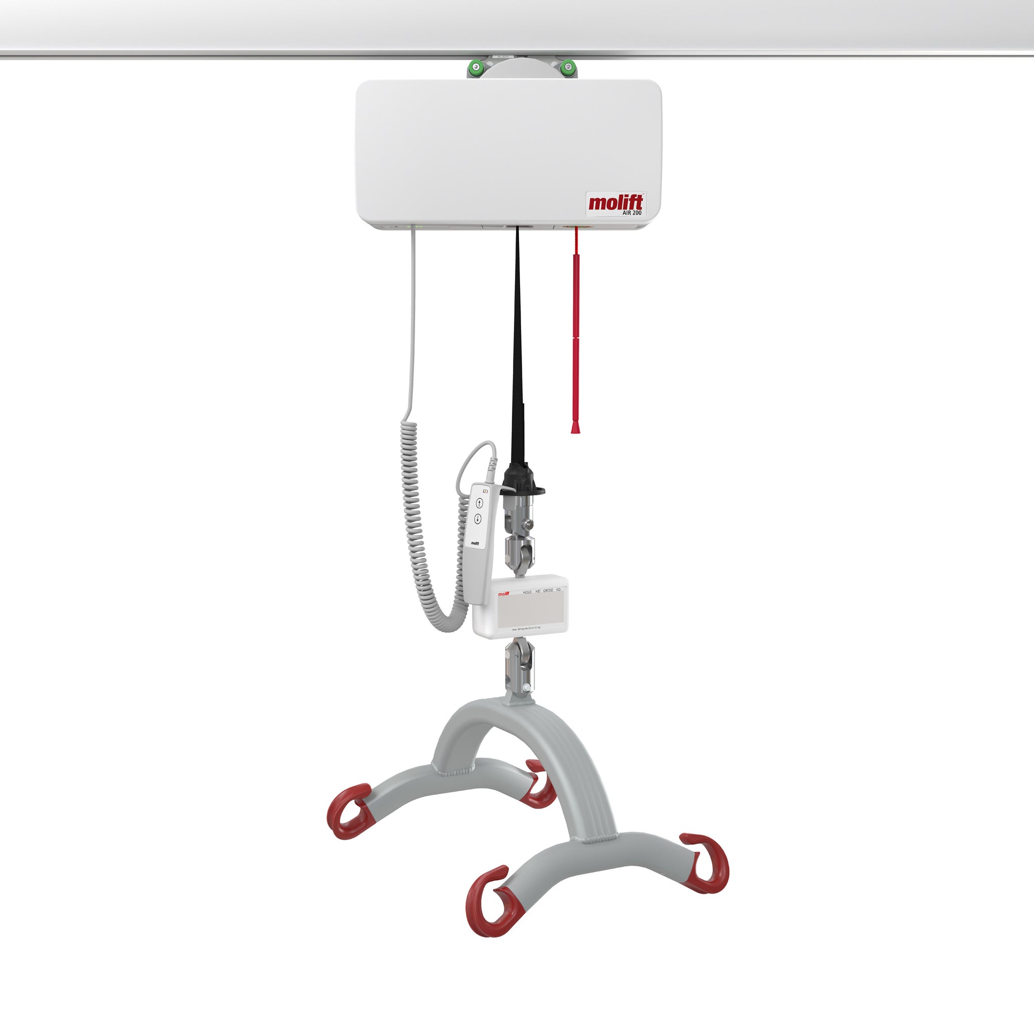 Molift Air 200 Patient Ceiling Lifts, 450lbs capacity, ideal for home ...